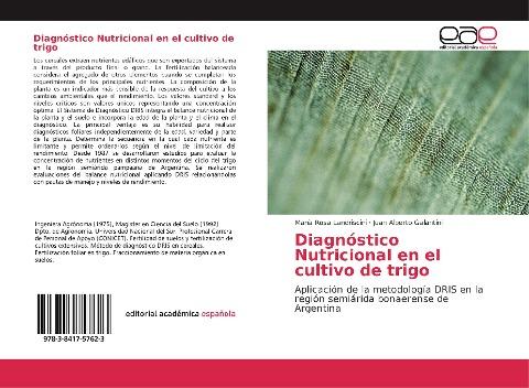 Diagnóstico Nutricional en el cultivo de trigo von María Rosa ...
